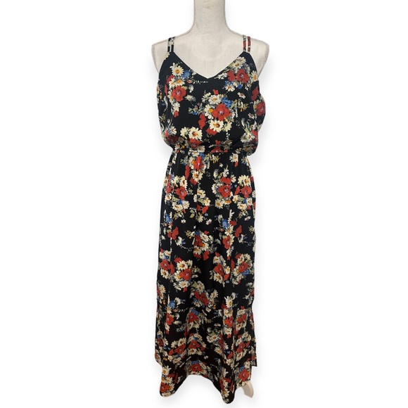 Speed Control | Dresses | Speed Control Boutique Black Floral Maxi ...